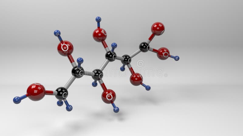 Gluconic Acid Delta-lactone. PHA Polyhydroxy Acid. Structural Chemical ...