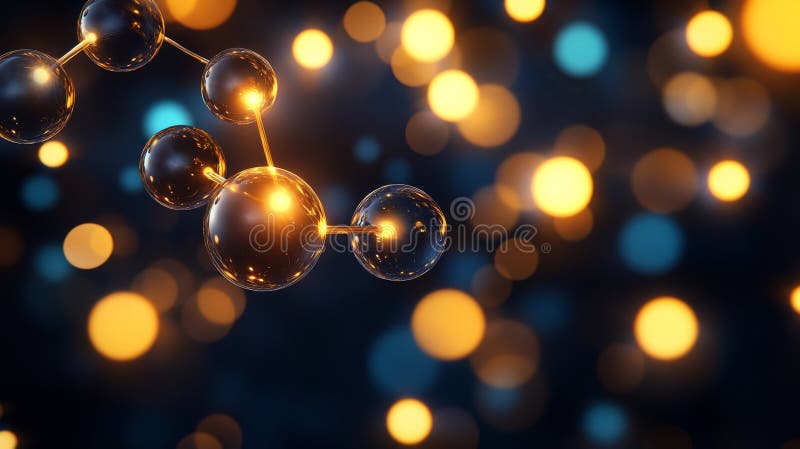 Molecular Structure Illuminated with Neon Lights for a Science and ...