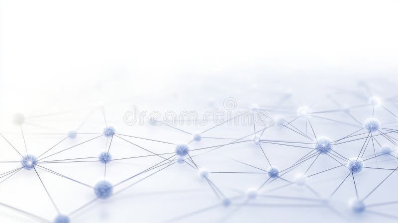 Molecular Structure with Interconnected Spheres, Scientific Concept ...