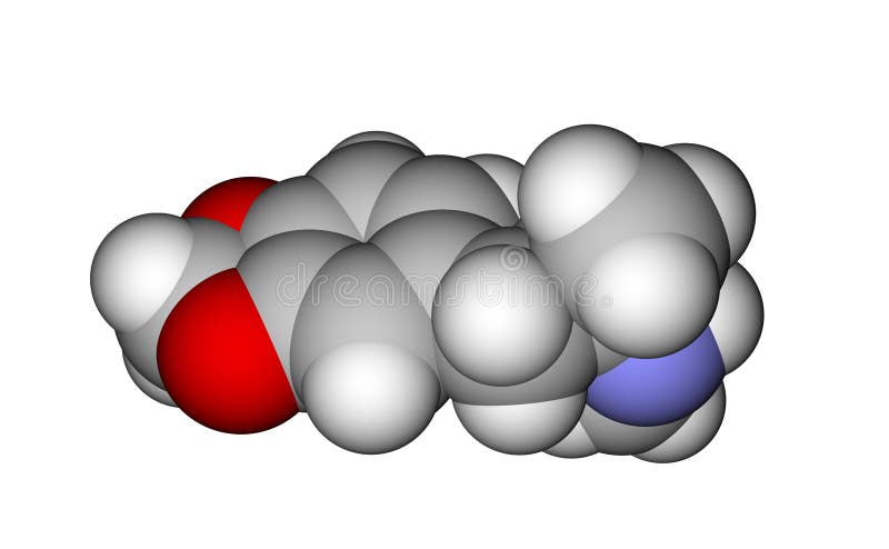 Molecular Structure Of MDMA (ecstasy) Stock Illustration - Illustration ...