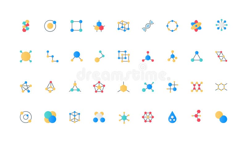 Molecular Structure, Model of Atom and Chemical Formula, Particles ...