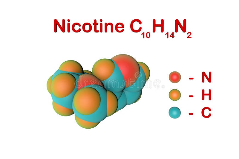 Molecular Structure of Nicotine, a Plant Alkaloid Present in Tobacco ...