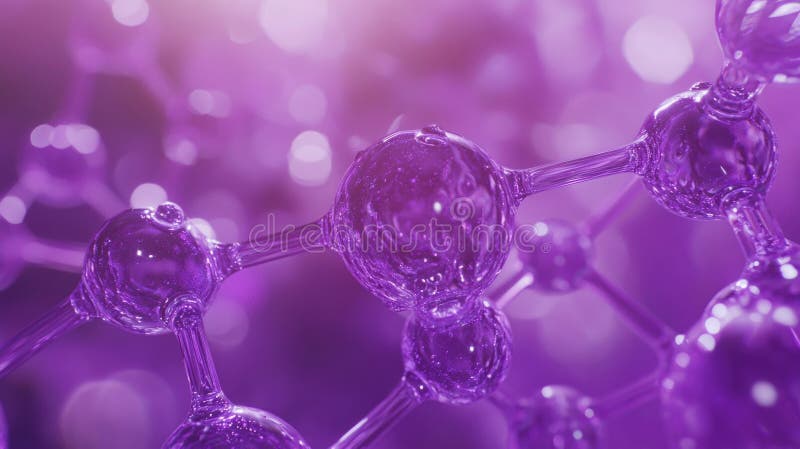 Molecular Structure Photograph Stock Illustration - Illustration of ...