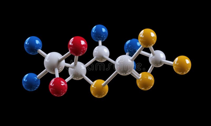 Molecular Structure Representation with Colorful Atoms and Bonds ...