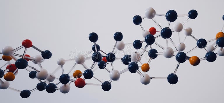 Molecular Structure Representation with Colorful Atoms and Bonds ...