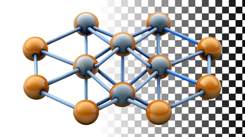Molecular Structure, Science Model and Chemical Compound Png ...