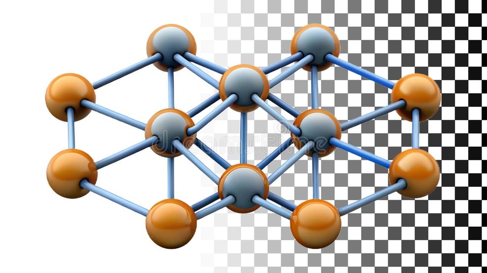 Molecular Structure, Science Model and Chemical Compound Png ...