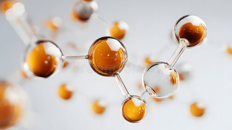 Molecular Structure. Science and Technology Abstract Background. Molecular Structure Stock Photo ...