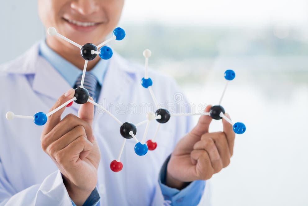 Molecular structure stock image. Image of education, research - 67580327