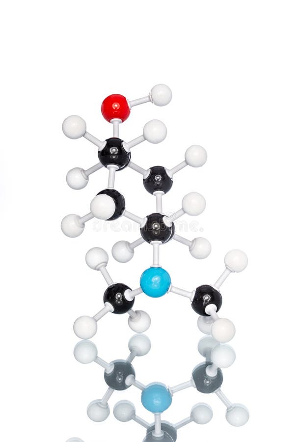 Molecular Structure stock image. Image of black, biochemistry - 64245279