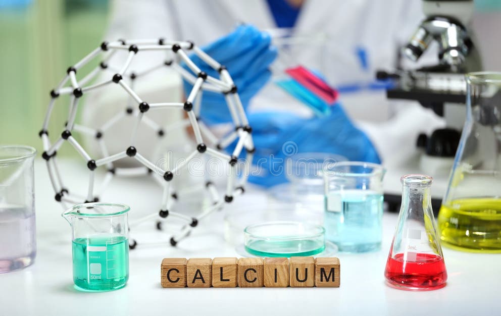 Molecular Structures of Calcium and the Setup Required for Laboratory ...