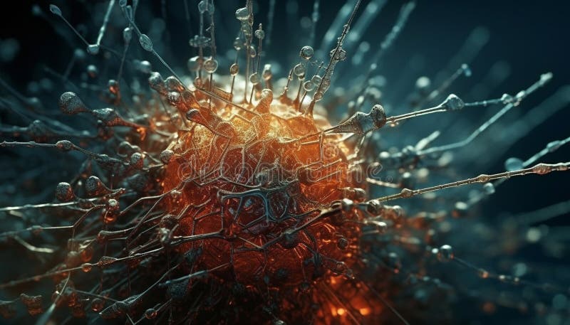 High Scale Magnification Reveals Organic Molecules in Blood Generated ...