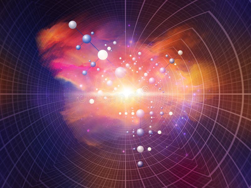 Molecular Topology stock illustration. Illustration of knowledge ...