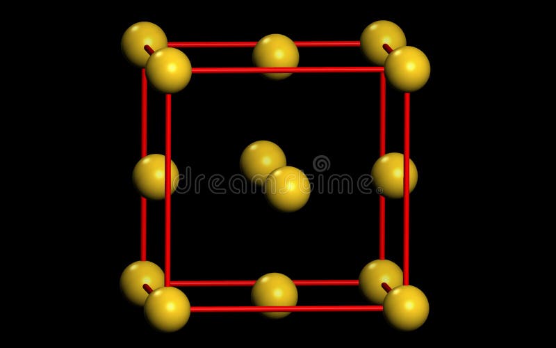 Molecule Cube Shape Cube Molecule Color Isolated Vector Icon That Can