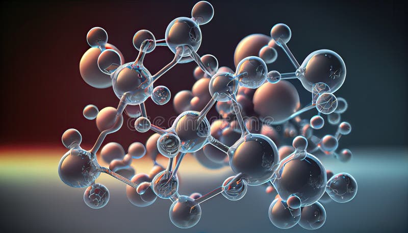 Molecule Atom Element Network Symbol Structure Micro Education ...