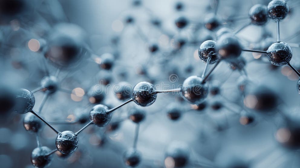 Molecule Atom Science Chemistry Structure Connection Network Technology ...