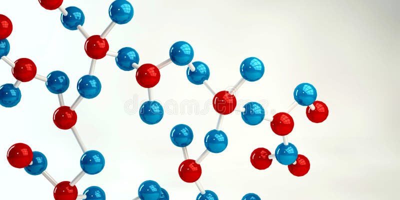Molecule Background stock illustration. Illustration of chemistry ...