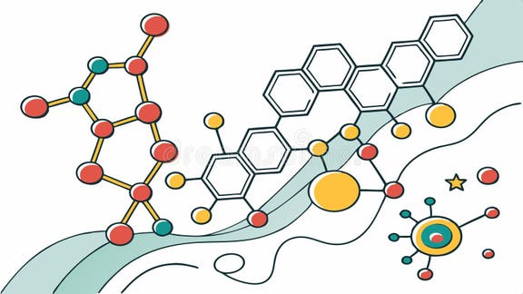 Molecule Chain, Chemical Structure, Science Molecule, Molecular Bond ...