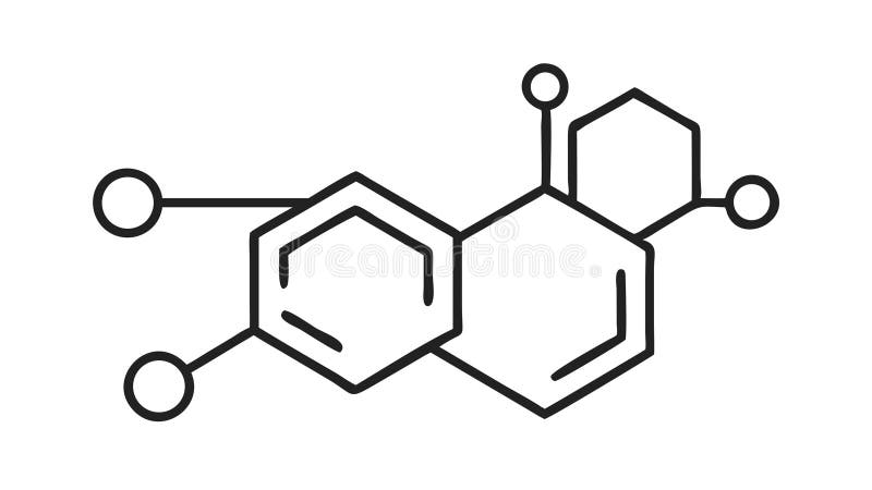 Molecule Chemical Compound Structure Science, Vector Design Generative ...