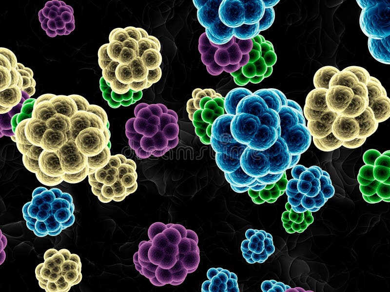 Molecule colors stock illustration. Illustration of magnify - 28794980