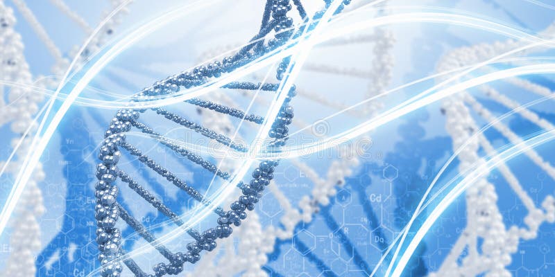 Molecule of DNA stock image. Image of chemistry, innovation - 48626305