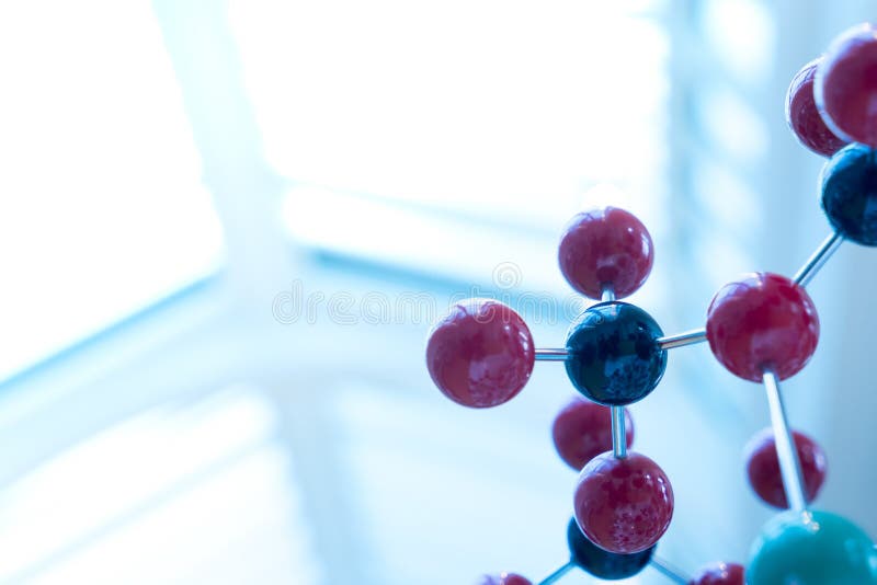 Molecule, DNA in Laboratory Lab Test, Chemistry Stock Photo - Image of ...