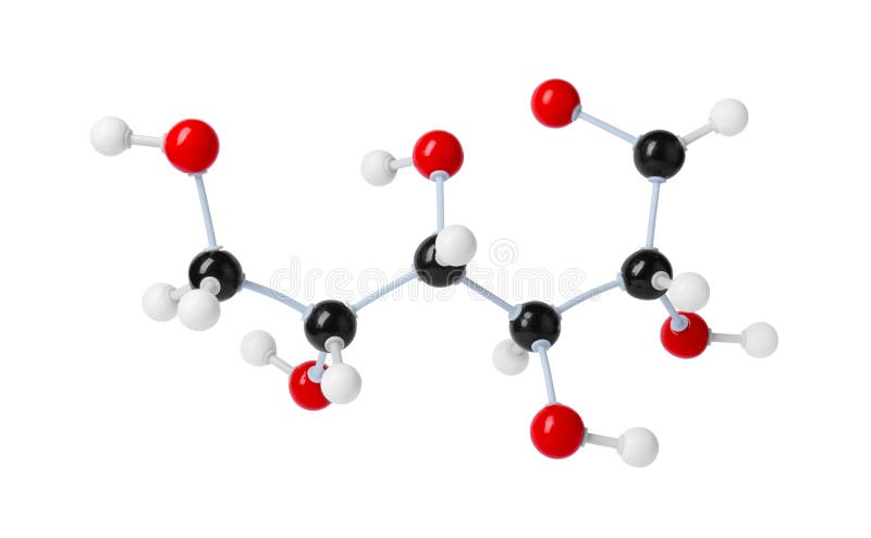 Glucose Molecule Model Linear