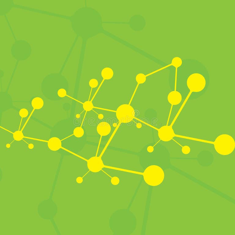 Molecules Yellow Background Stock Illustrations – 1,257 Molecules ...