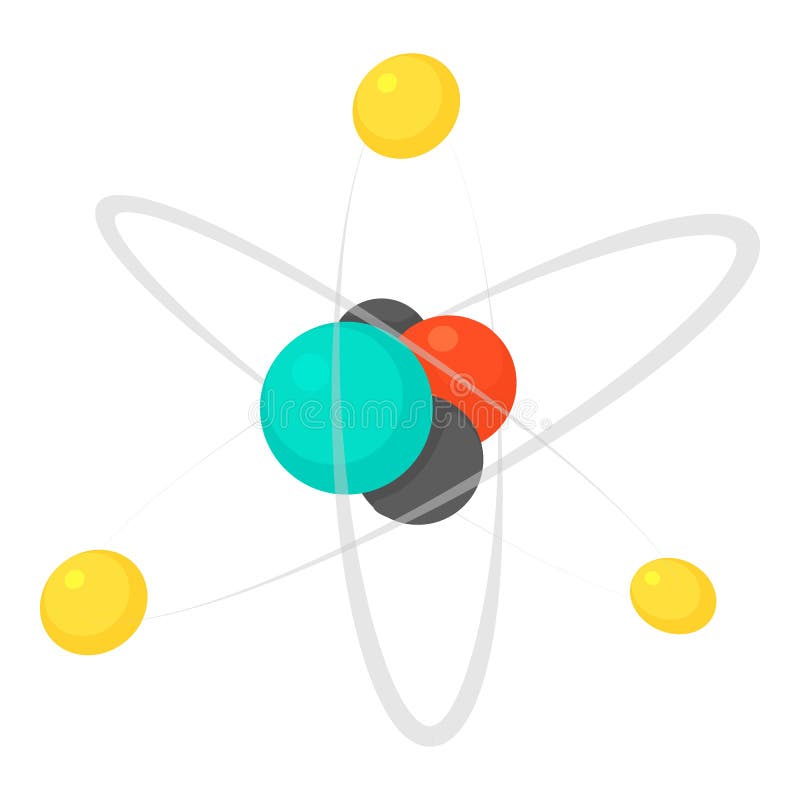 Ion Schematic Icon, Outline Style Stock Vector - Illustration of line ...