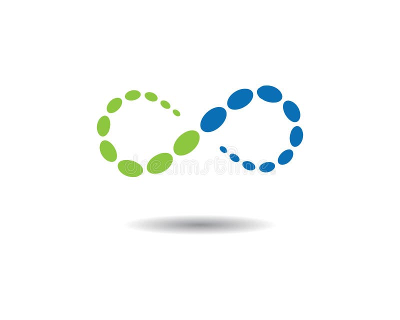 Molecule Infinity Ilustration Stock Vector - Illustration of template ...