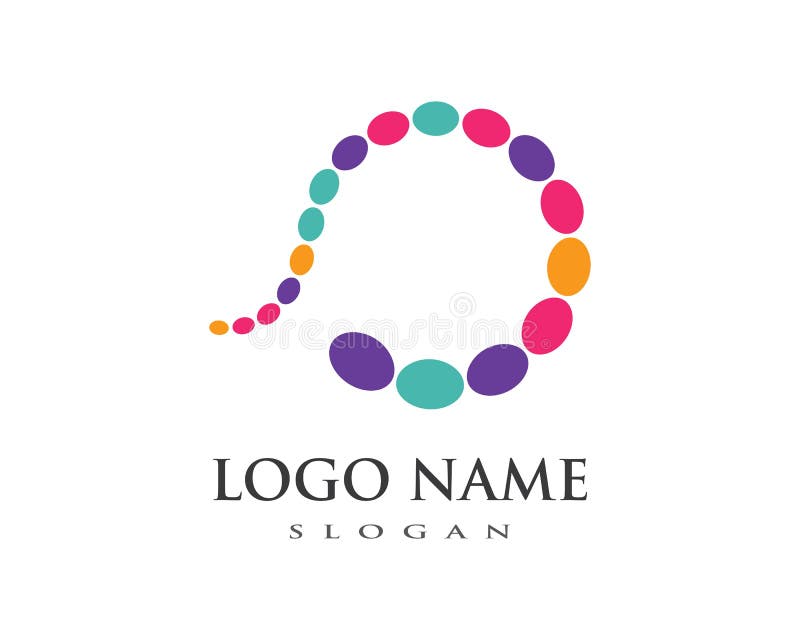 Molecule Infinity Ilustration Stock Vector - Illustration of logo ...