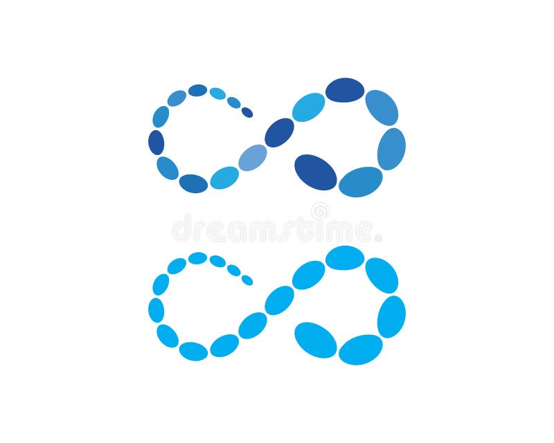 Molecule Infinity Ilustration Stock Vector - Illustration of connection ...