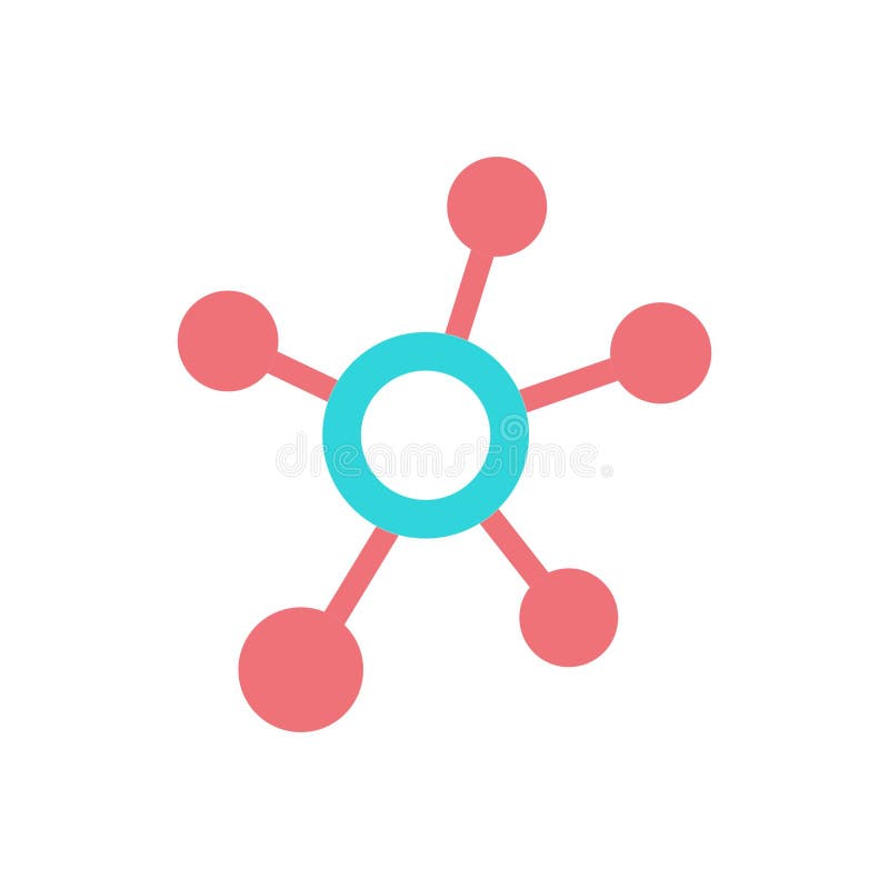 Molecule Logo, Connection Logo Icon Template Stock Vector ...