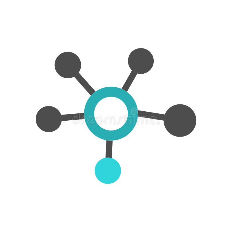 Molecule Logo, Connection Logo Icon Template Stock Vector ...