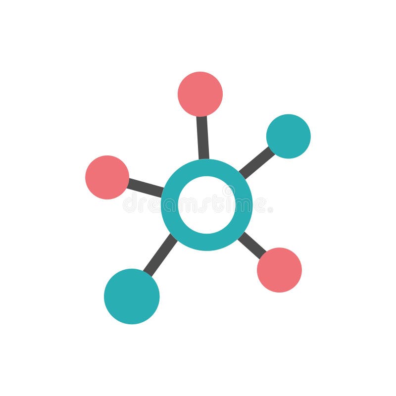 Molecule Logo, Connection Logo Icon Template Stock Vector ...