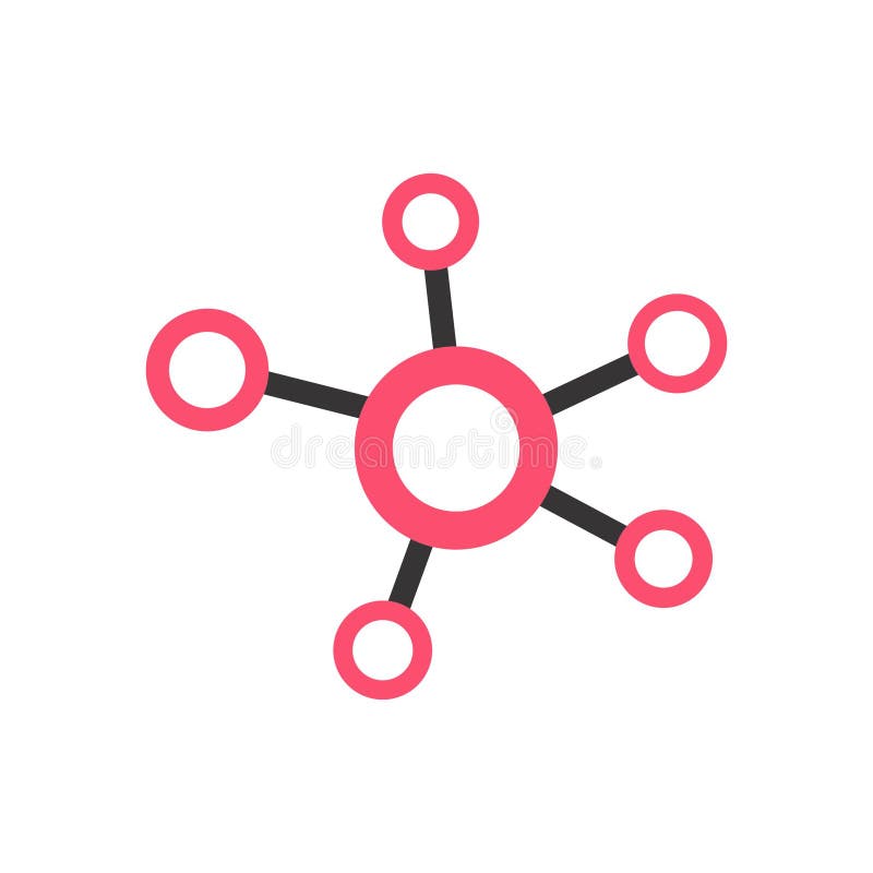 Molecule Logo, Connection Logo Icon Template Stock Vector ...