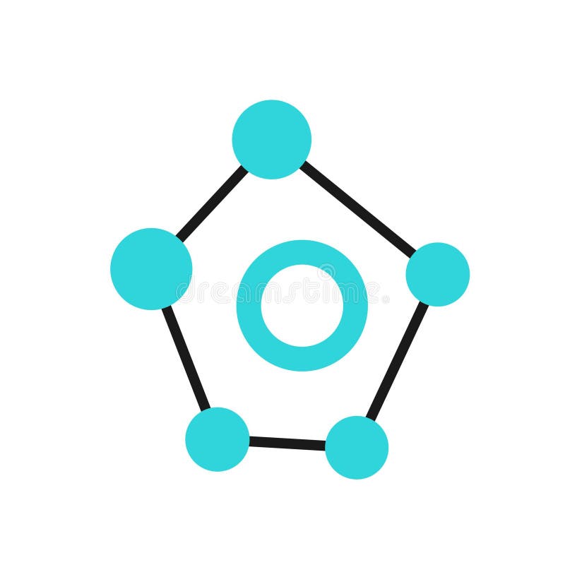 Molecule Logo, Connection Logo Icon Template Stock Vector ...