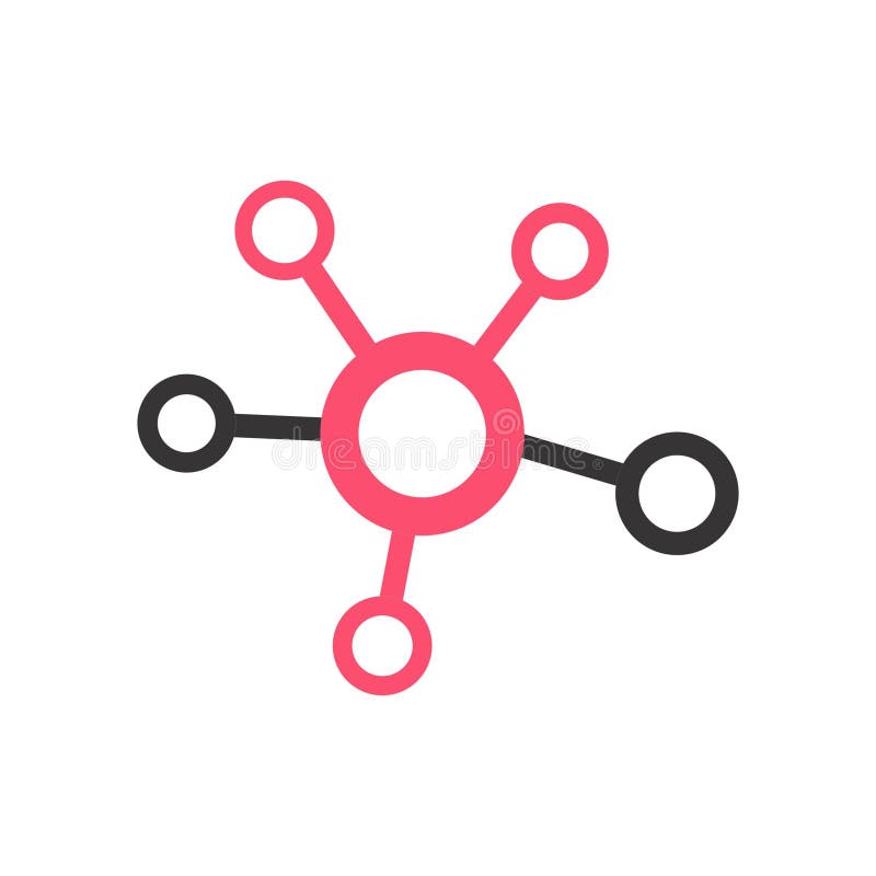 Molecule Logo, Connection Logo Icon Template Stock Vector ...