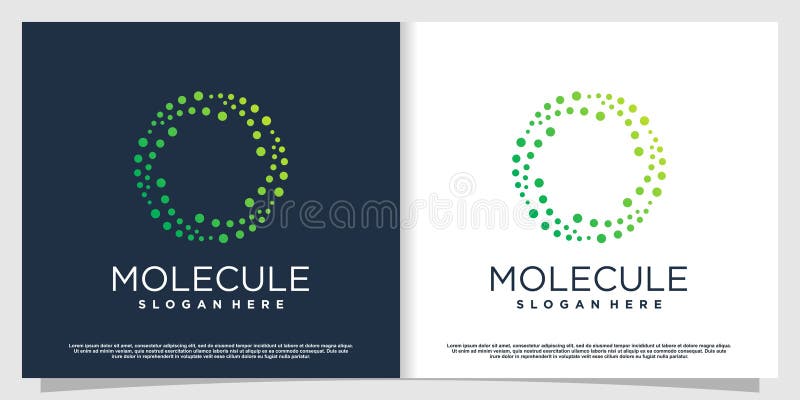 Molecule Logo Design with Modern Creative Concept Premium Vector Part 5 ...