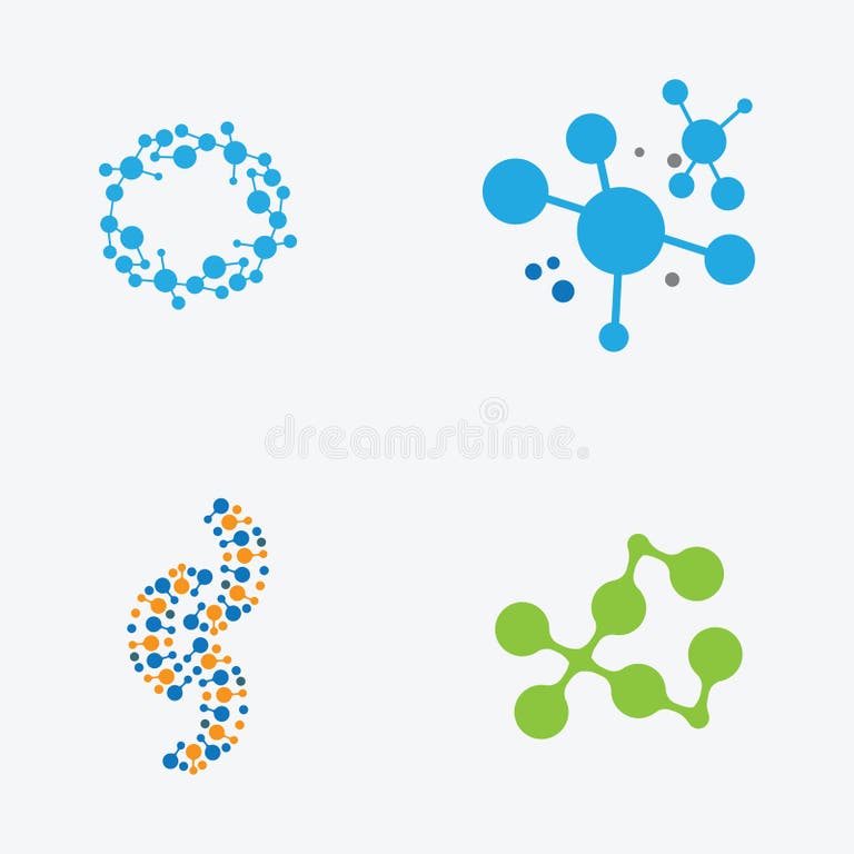 Molecule Logo Icon Vector Template Stock Vector - Illustration of logo ...