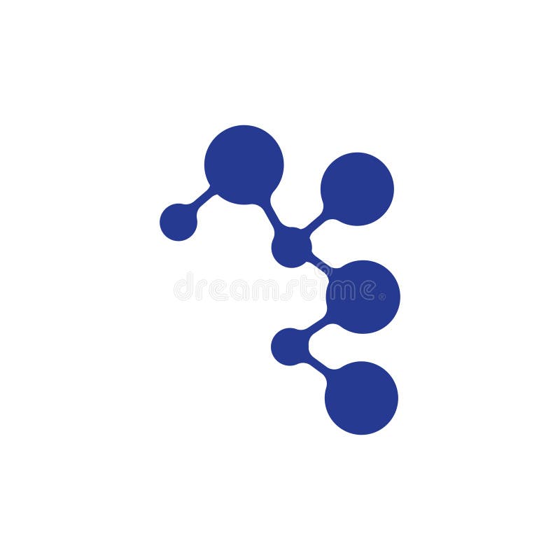 Molecule Logo Icon Vector Template Stock Vector - Illustration of ...