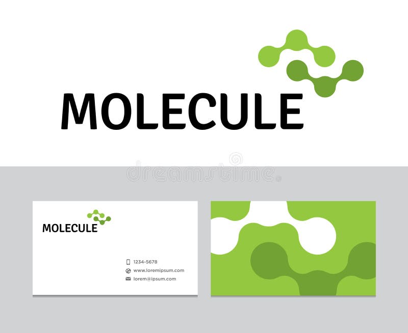 Molecule Logo, Connection Logo Icon Template Stock Vector ...