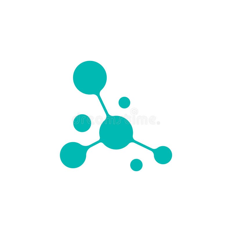 Molecule Logo Vector Template Element and Symbol Stock Vector ...