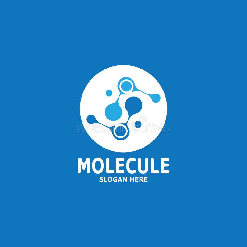Molecule Logo Vector Template Illustration Stock Illustration ...