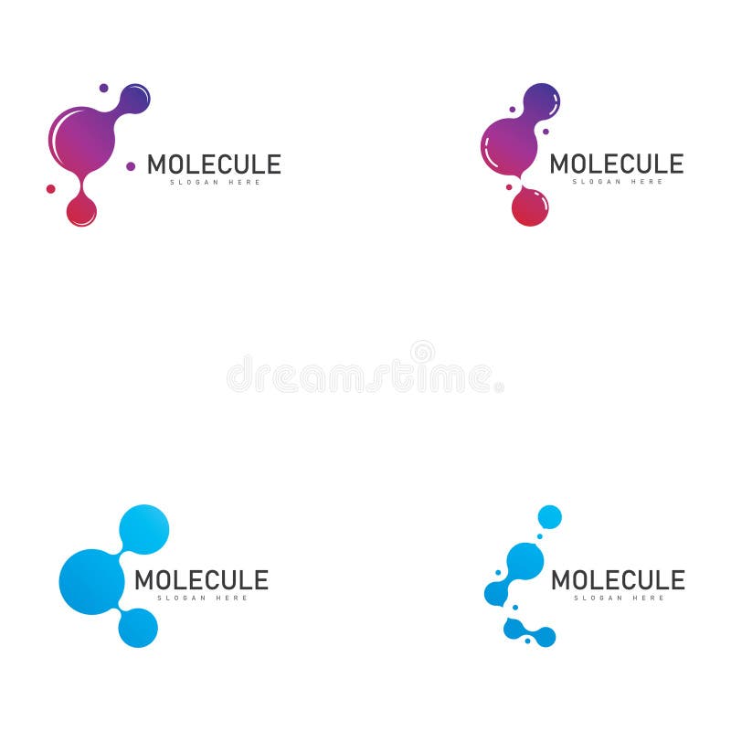 Molecule Logo, Connection Logo Icon Template Stock Vector ...