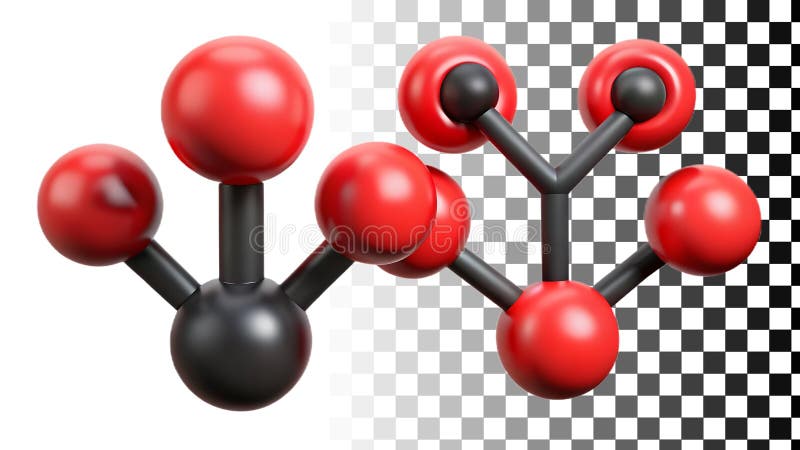 Molecule Model, Science Structure, Chemistry, and Atom Icon Png ...