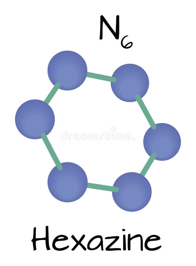 Hexazine Isolated Stock Illustrations – 1 Hexazine Isolated Stock ...