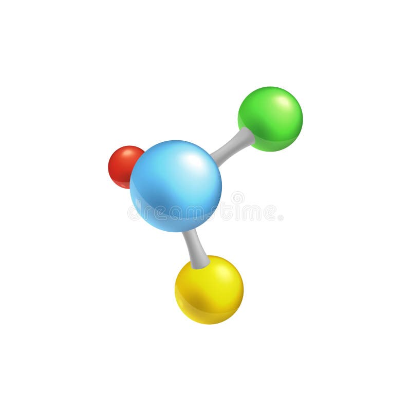 Chemistry chain stock vector. Illustration of cyclic - 14147838