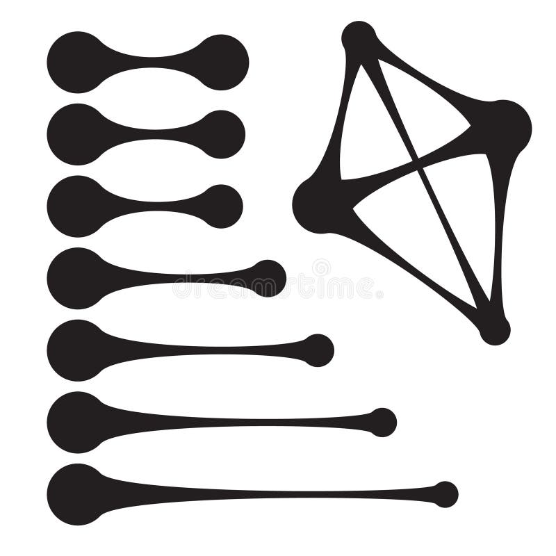 Molecule Pattern, Bio Technology Logo, Molecular Chemistry Formula with ...