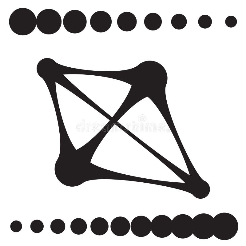 Molecule Pattern, Bio Technology Logo, Molecular Chemistry Formula with ...